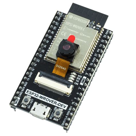 Платка Esp32 С камера Wrover E Wifi Ble 42 Многоцветен Emagbg