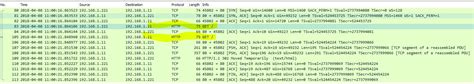 tcp session request [ x out of y] in wireshark capture super user