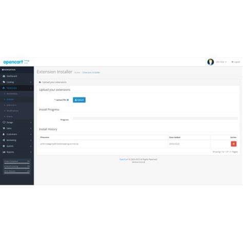 OpenCart Category Attribute And Option Mapping
