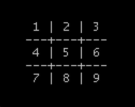 Tic Tac Toe Command Line By Jimu