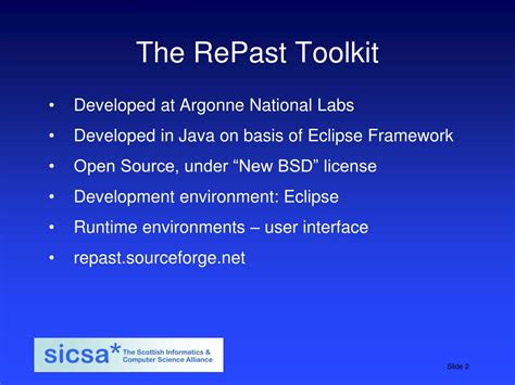 ppt simulation modeling with repast toolkit a tutorial powerpoint