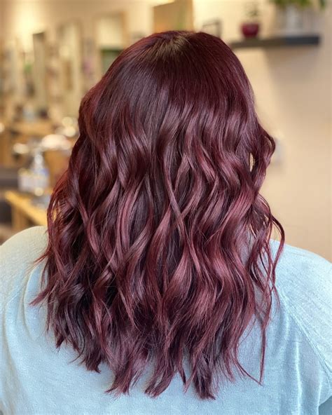 Dark Wine Hair