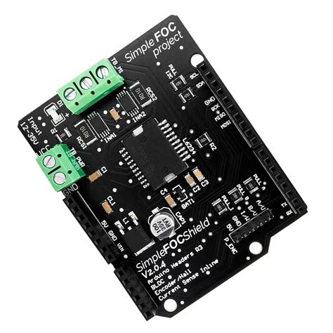 Simplefoc Shield V204 Foc Bldc Motor Controller Board For Arduino