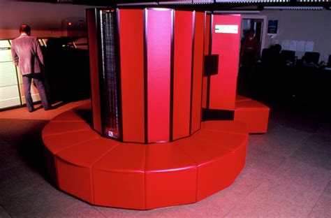 Processor Of A Cray X Mp 48 Supercomputer By Science Photo Library