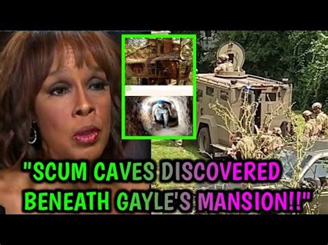 SCÜŨM CAVES DISCOVERED Beneath Gayle King's Home During HSI 2nd Raid LINKED To Diddy's TUNNELS ...