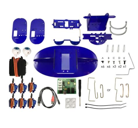 Kit Robot Éducatif Construction Programmation TÊte Humanoide Ohbot 21