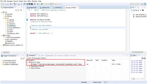 AD No OS Master Build Error In Windows Q A Microcontroller No OS Drivers EngineerZone