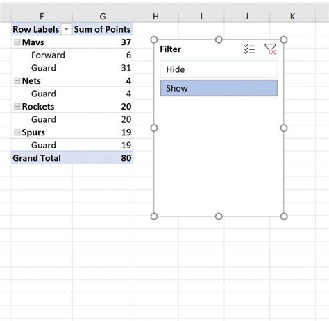 Excel How To Filter Pivot Table Using OR Condition