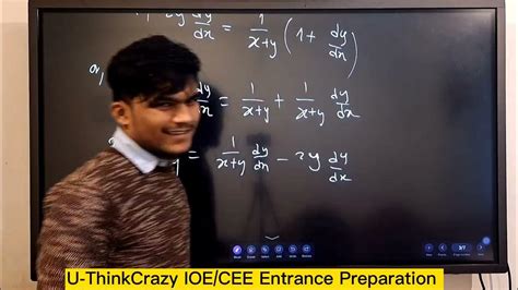 Derivative Neb Grade11 Mathematics Solved Problems U Thinkcrazy Youtube
