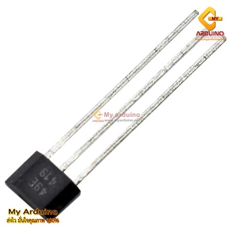 hall sensor a1302eua a1302 49e hall element ขาย arduino อุปกรณ์