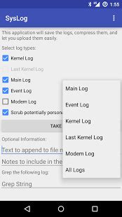 SysLog Capture Log Files
