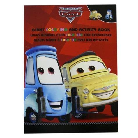 Cars Coloring Book Disney Pixar Cars Tri Lingual Jumbo Coloring