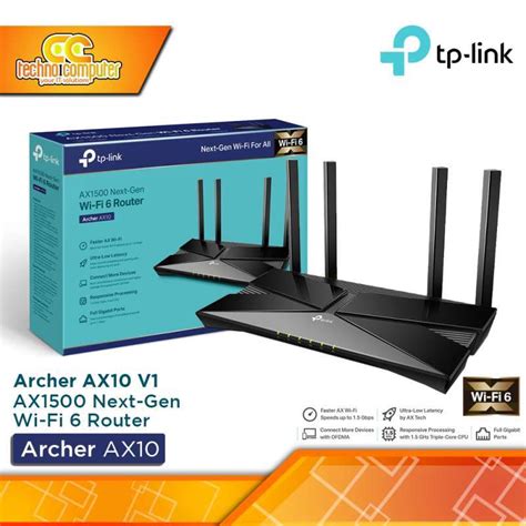Jual Router Tp Link Archer Ax Ax Next Gen Wi Fi Router Ver Gigabit Wireless Router