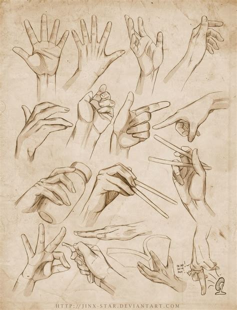 Cómo Dibujar Los Gestos Y Las Expresiones De Las Manos Trazarte