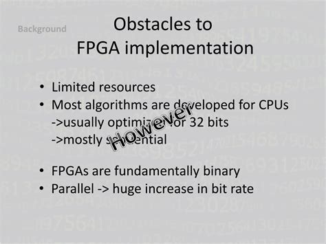 Ppt Fpga Optimised High Quality Uniform Random Number Generators Powerpoint Presentation