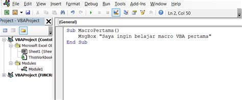 Excel Advanced Untuk Programming Topik Macro Atau VBA