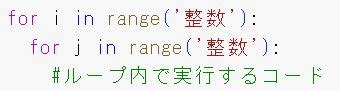 Pythonfor文で 重ループを書いていこう デジタルプラス塾