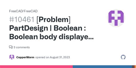 Problem Partdesign Boolean Boolean Body Displayed In Tools Mode