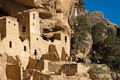 Mesa Verde National Park Ancient Ruins Cliff Dwellings Colorado