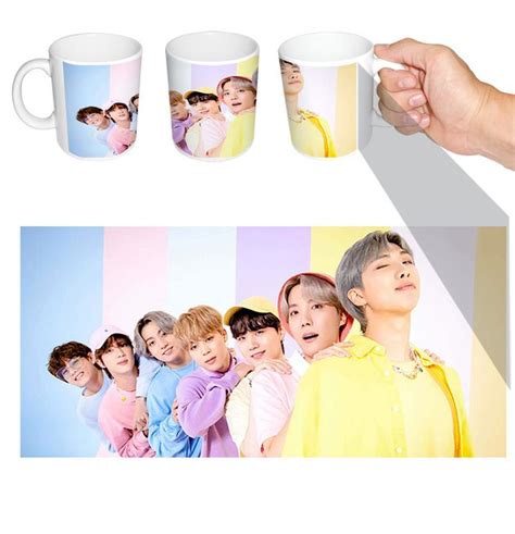Чашка біла K Pop Bts Army Butter Z0945 — ціна 300 грн у каталозі Чашки Купити товари для дому