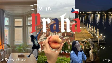Vlog 🇨🇿인생 첫 유럽여행 첫 타자는 프라하닷 ㅣ 10월에 납작복숭아🍑 구하기 ㅣ 안전하고 한국인에게 딱 좋은 숙소