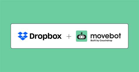 movebot and dropbox partnership announcement movebot data agility