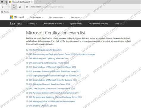 pearson vue microsoft sınav rezervasyon İşlemi nasıl yapılır