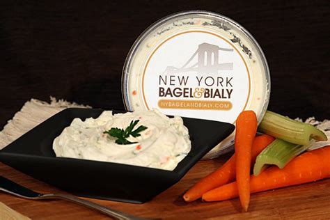 Lite Vegetable Cream Cheese New York Bagel And Bialy