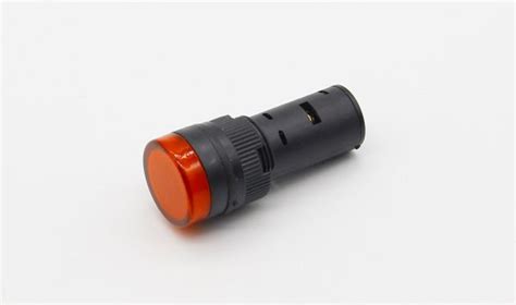 Pilot Panel Mount Led Indicator Light 16mm Red Pack Of 10 Pcs