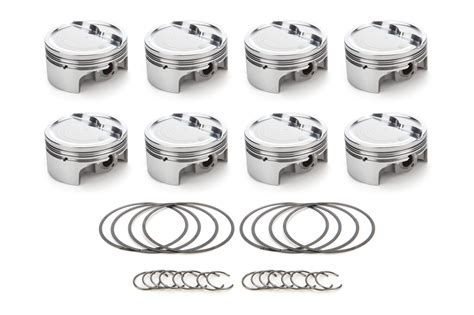 Race Tec Pistons Sbf Dished Piston Set 4030 Bore 16cc 1000382