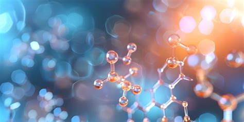 Premium Photo 3d Rendering Of Organic Chemistry Reaction Illustrating Molecular Interaction In