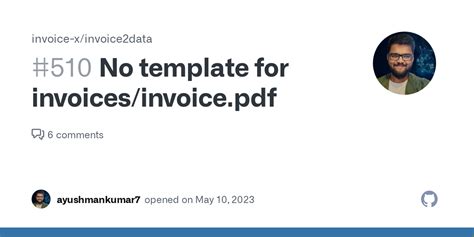 No Template For Invoices Invoice Pdf Issue 510 Invoice X