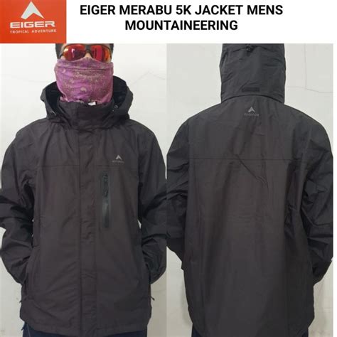 Eiger Merabu 5k Jacket Mens Waterproof Jaket Hiking Lazada Indonesia
