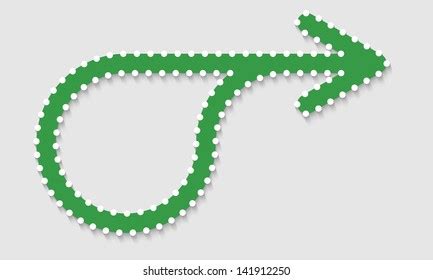 Text Box Arrow Stock Vector Royalty Free 141912250