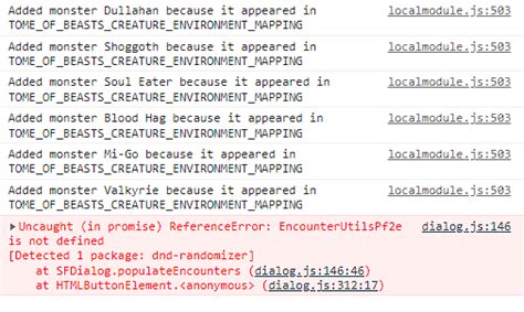 Cant Place An Encounter · Issue 28 · Etriebednd Randomizer · Github