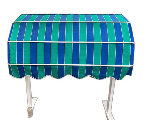 Polyester Blue Front Open Window Awning For Windows At ₹ 200sq Ft In