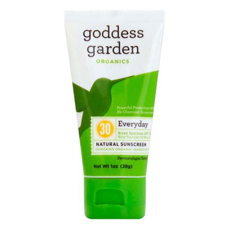 Goddess Garden Travel Size Organic Sunny Body Natural Sunscreen Spf30