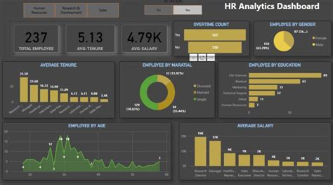 Powerbi Dataanalytics Hranalytics Dashboard Dax Datavisualization… Raju Matam