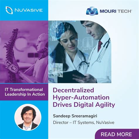 Mouri Tech On Linkedin Mouritech Healthcare Hyperautomation