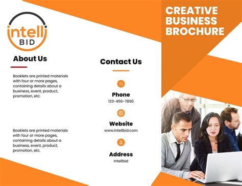 Entry 2 By Msponir For Corporate Focused Business Brochure Design