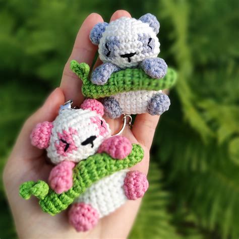 Ravelry Tiny Panda Keychain Pattern By Valerie Burova