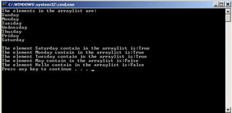 C Arraylist