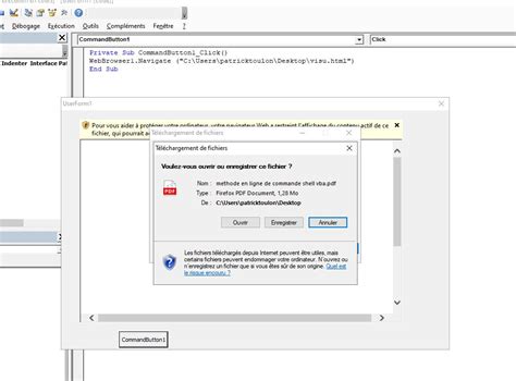 Xl 2016 Afficher Un Fichier Pdf Dans Un Userform Excel Macros Et Vba Excel