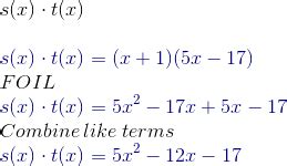 Real Valued Function Operations Examples Graph Study Com