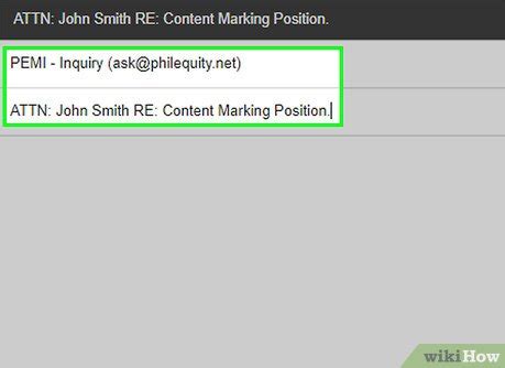 Dùng ATTN trong email wikiHow