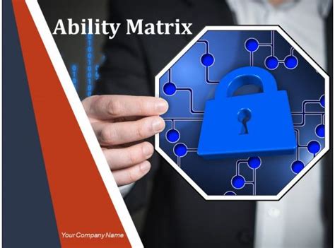 Ability Matrix Powerpoint Presentation Slides PowerPoint Templates Backgrounds Template PPT