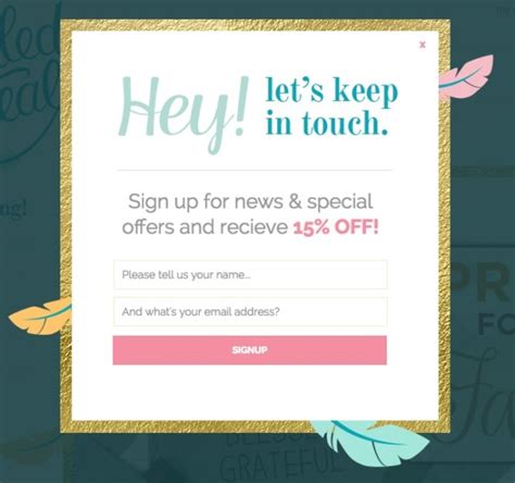 Shopify Email Pop Up Best Practices Aeolidia