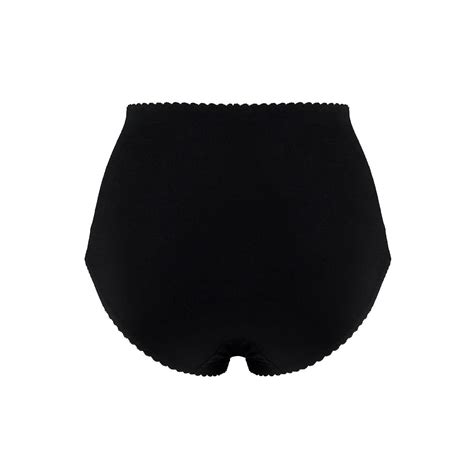 Chiloti Modelatori Mitex Cu Dantela Negri Cu Talia Inalta Nella3 Jojofashionro