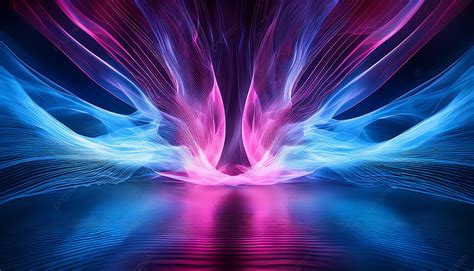 추상 네온 불빛 쇼 추상적인 네온 불 배경 일러스트 및 사진 무료 다운로드 Pngtree