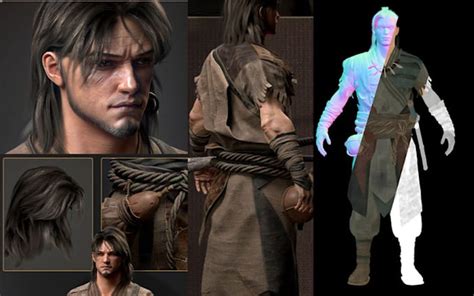 3d Realistic Character 3d Human Model Scifi 3d Game Character Rigging